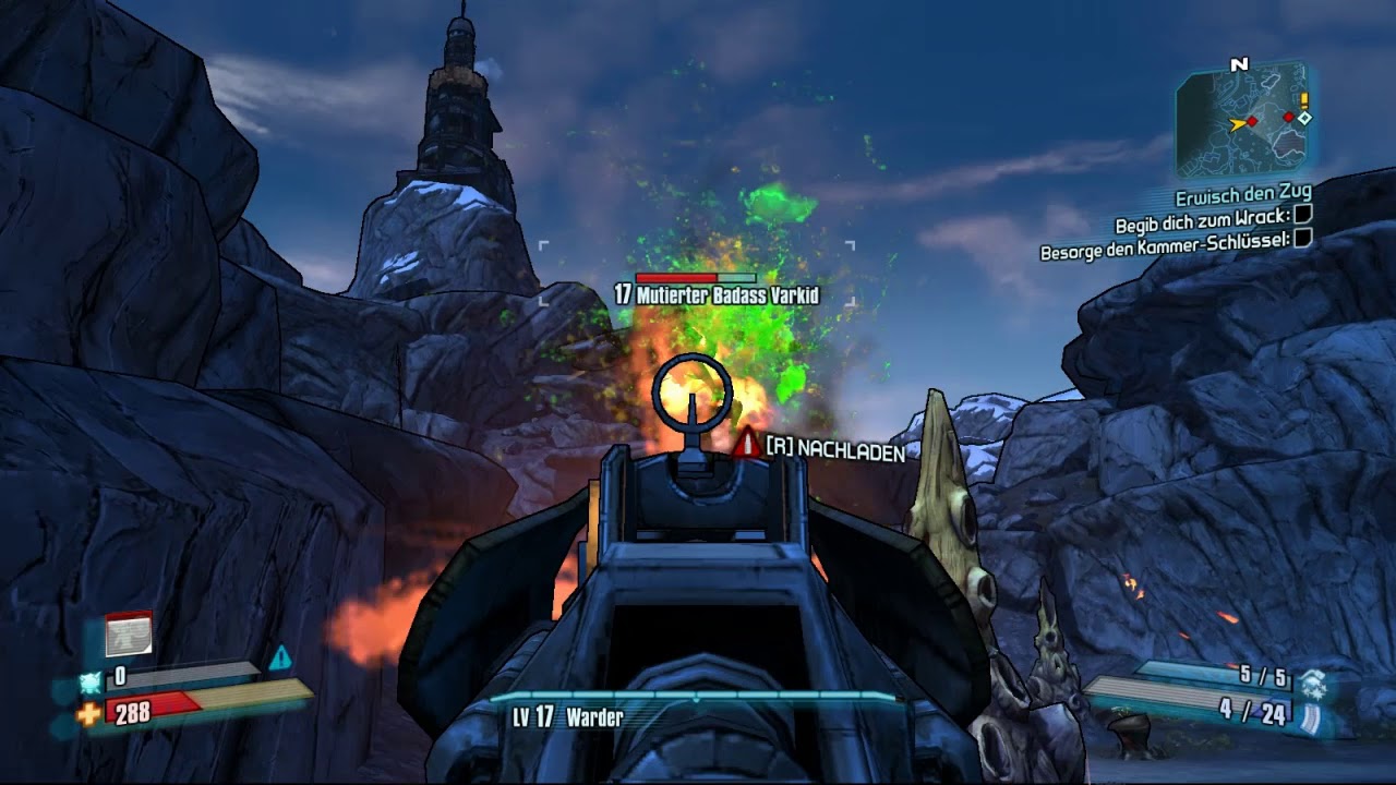 Let's Play: Borderlands 2 #051 - Mutierter Varkid - YouTube