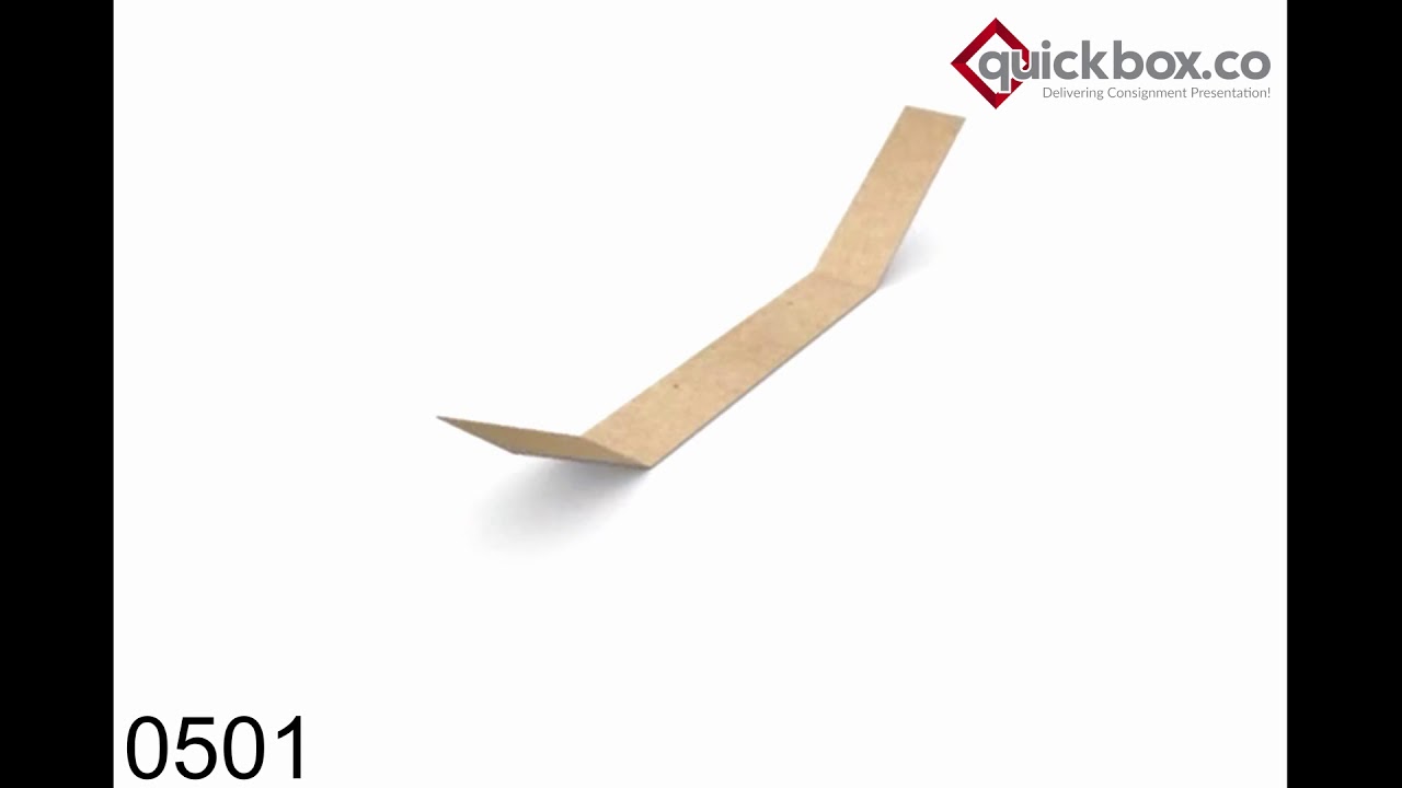 Box styles explained, Fefco 0501 - YouTube