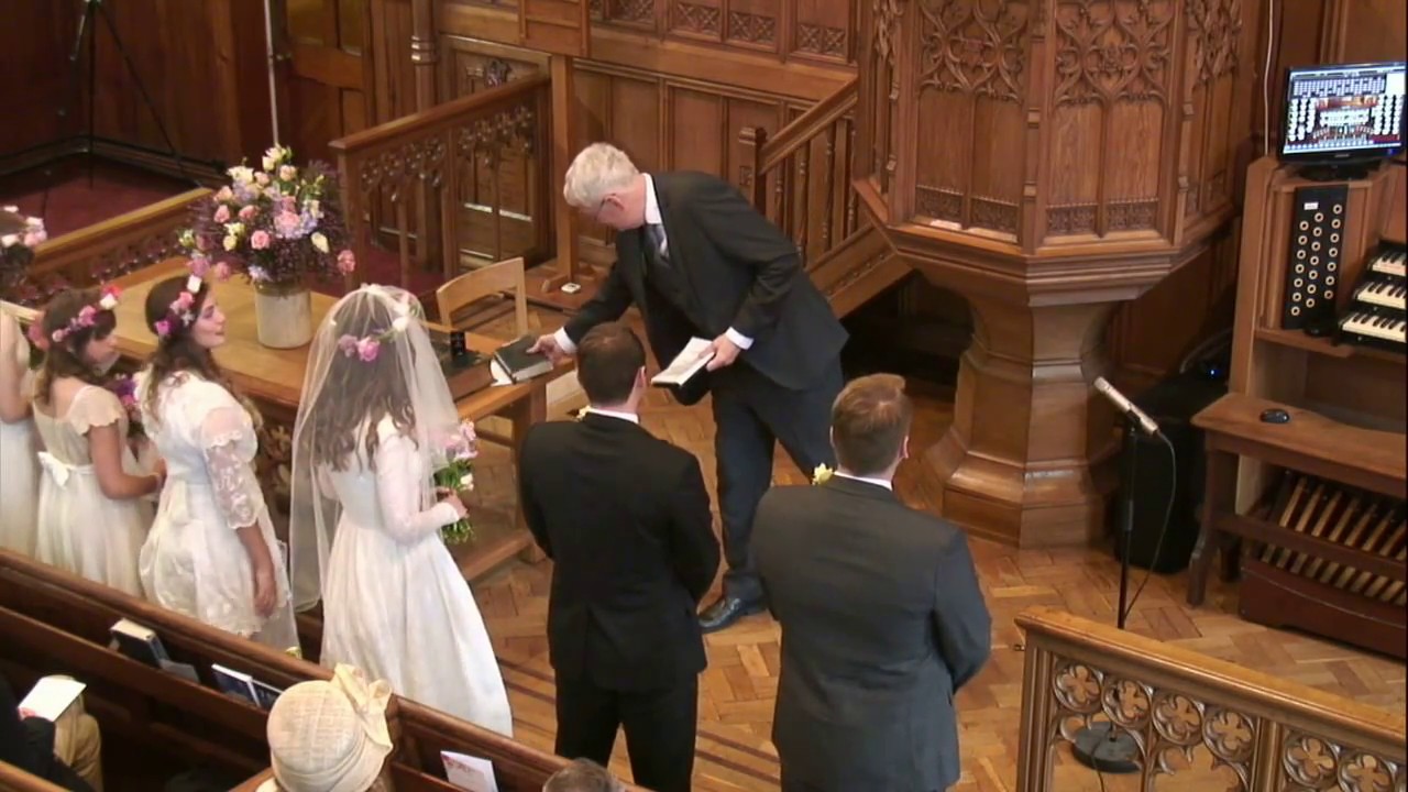 Wedding Of Leo Rees-Evans And Ruth Thomson - YouTube