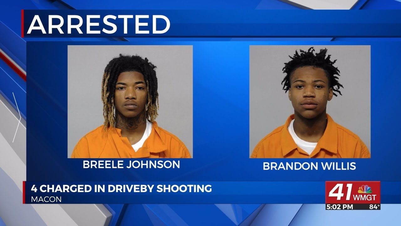 Four arrested for drive-by shooting at Pendleton Homes - YouTube