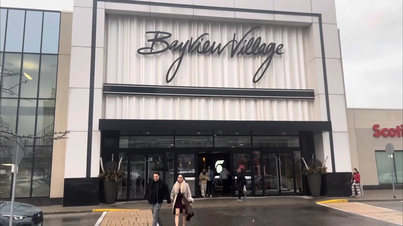 🇨🇦Bayview Village Shopping Centre Walkthrough Shopping Mall Walking ...