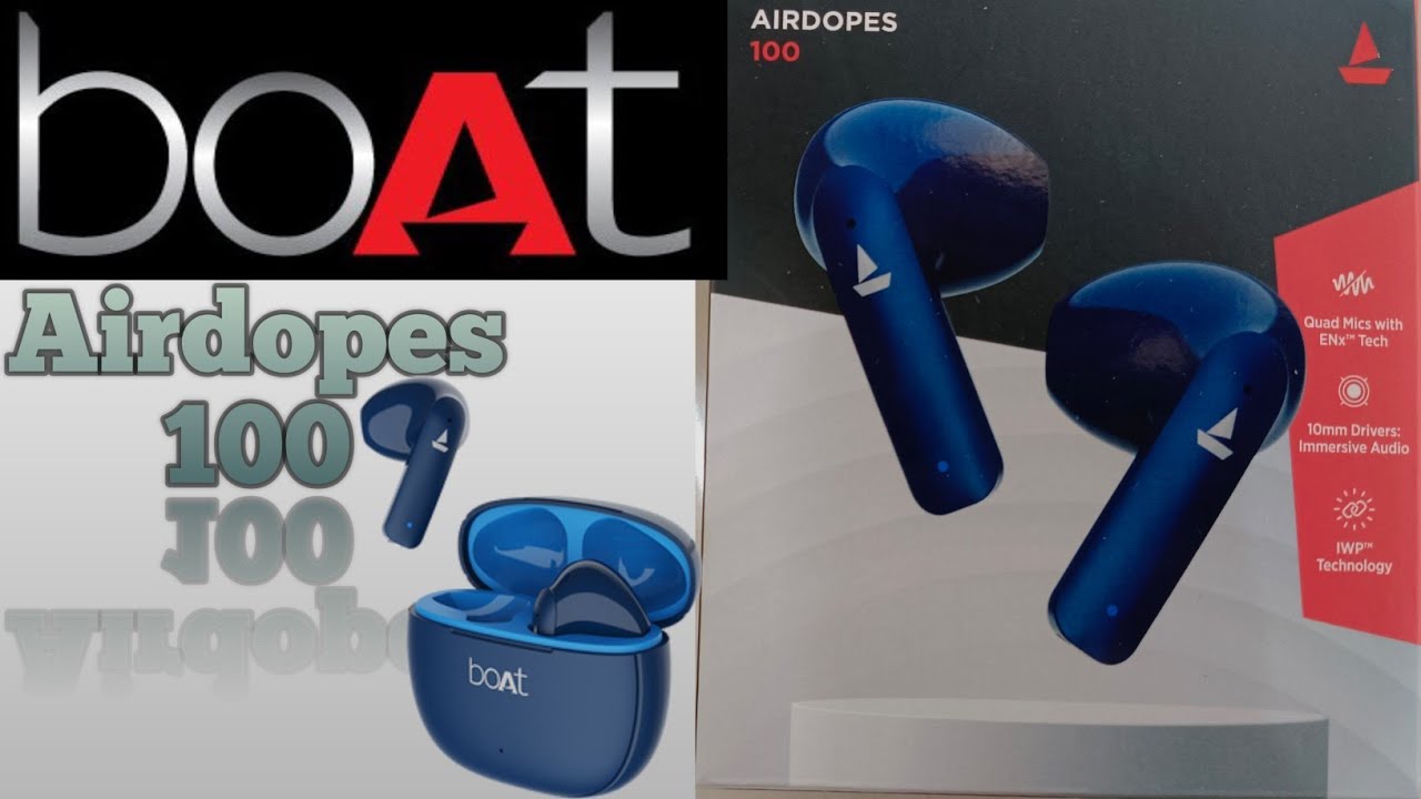 Boat Airdopes 100 Tws Earbuds Unboxing And Review 🔥🔥🔥 - YouTube