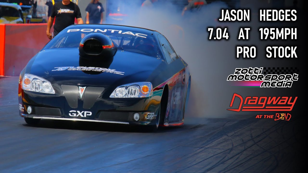 Jason Hedges | Pro Stock Testing | Dragway at the Bend - YouTube