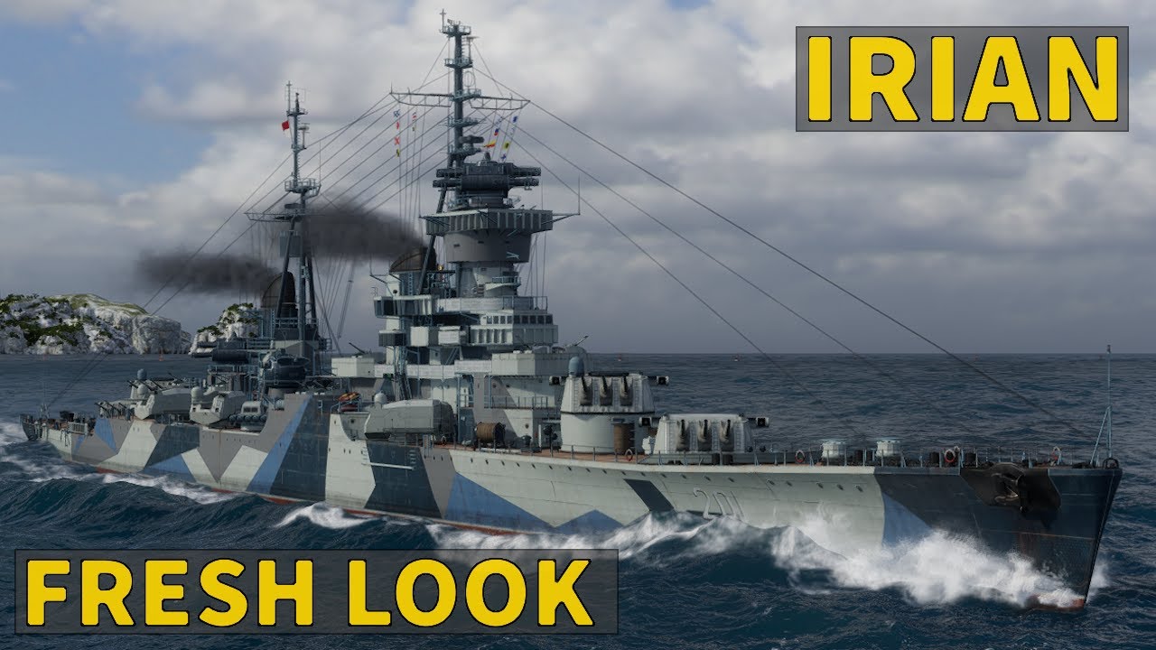 Irian - Indonesian Cruiser | World of Warships - YouTube