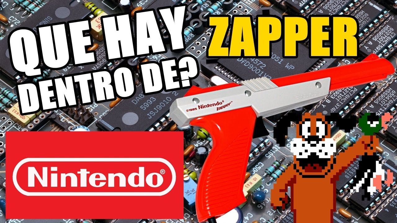 Que Hay Dentro De una Zapper? (NES NINTENDO) - YouTube