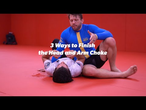3 Ways to Finish Head and Arms Chokes! - YouTube