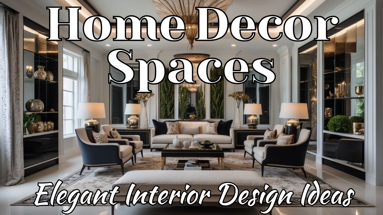 FANCY HOME DECOR SPACES FOR INSPIRATION | Elegant Interior Design Ideas ...