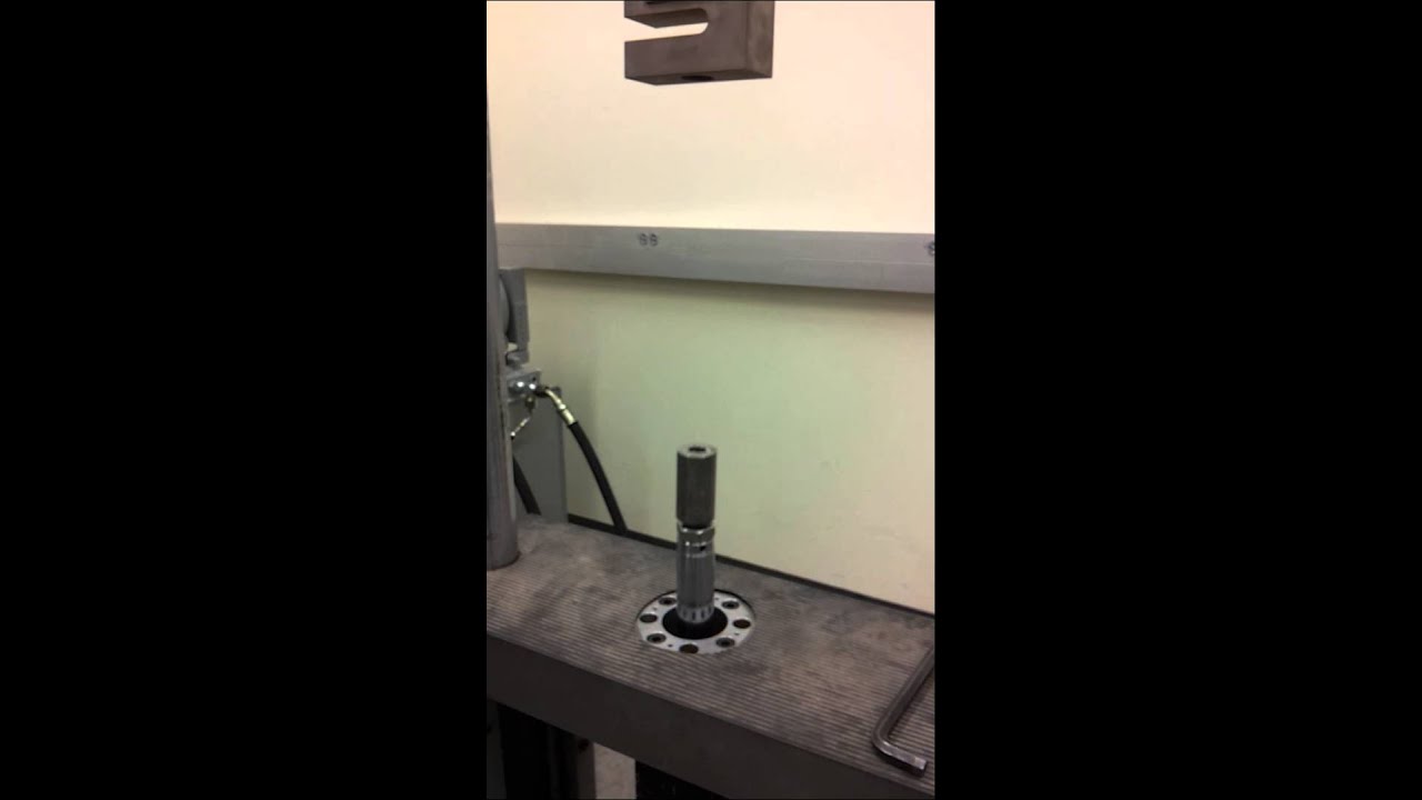 MTS Load frame demo - YouTube
