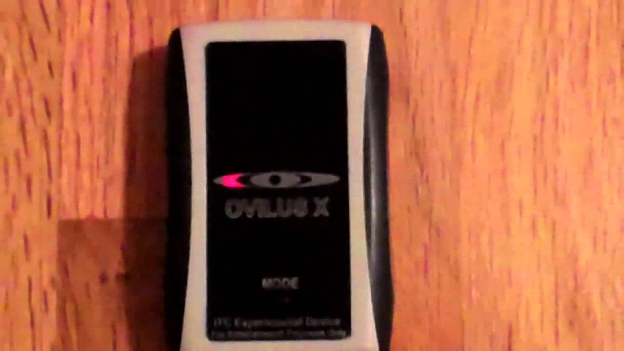 First session with the Ovilus X. - YouTube