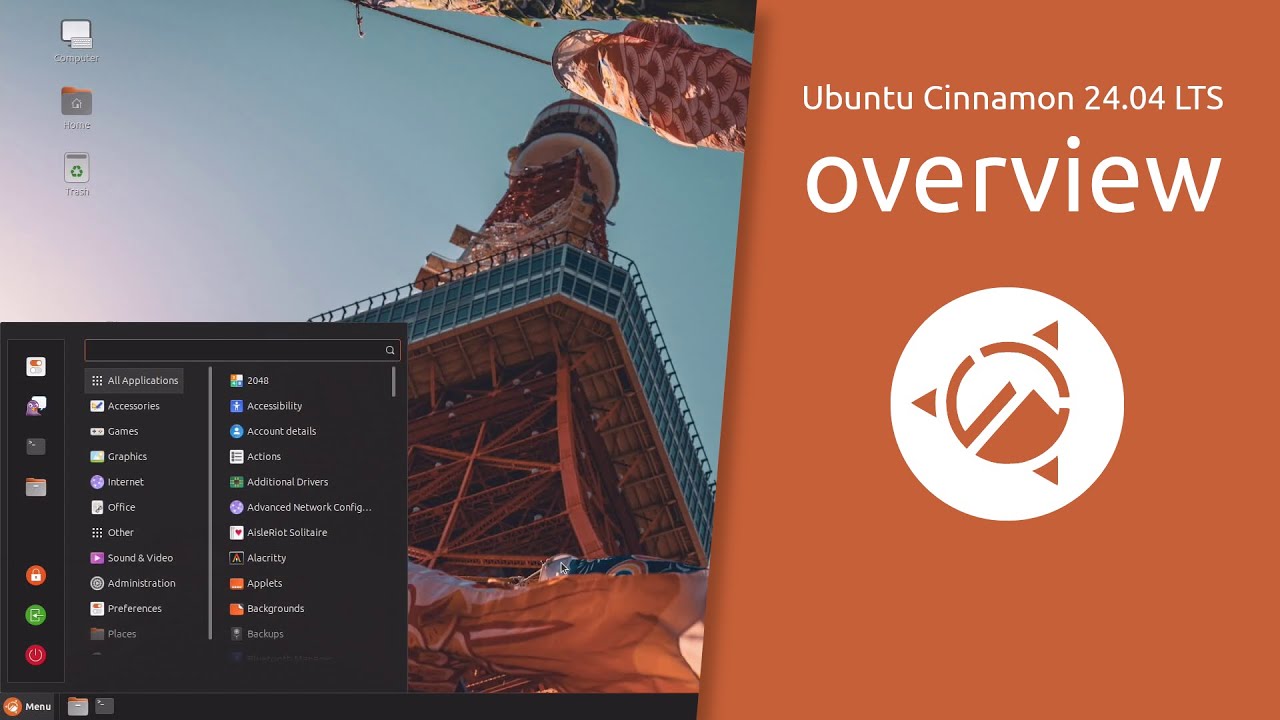 Ubuntu Cinnamon 24.04 LTS overview | Ubuntu, traditionally modern ...