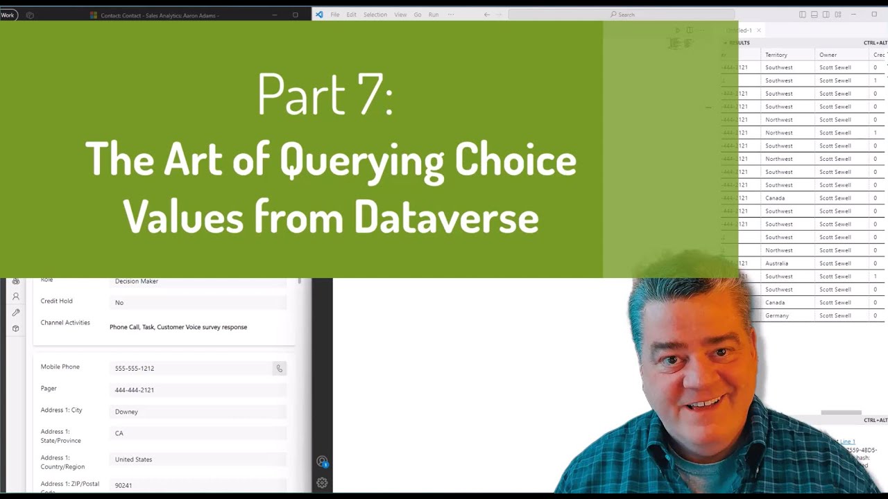 Dataverse to Fabric OneLake - Part 7 - Querying Choice Values - YouTube