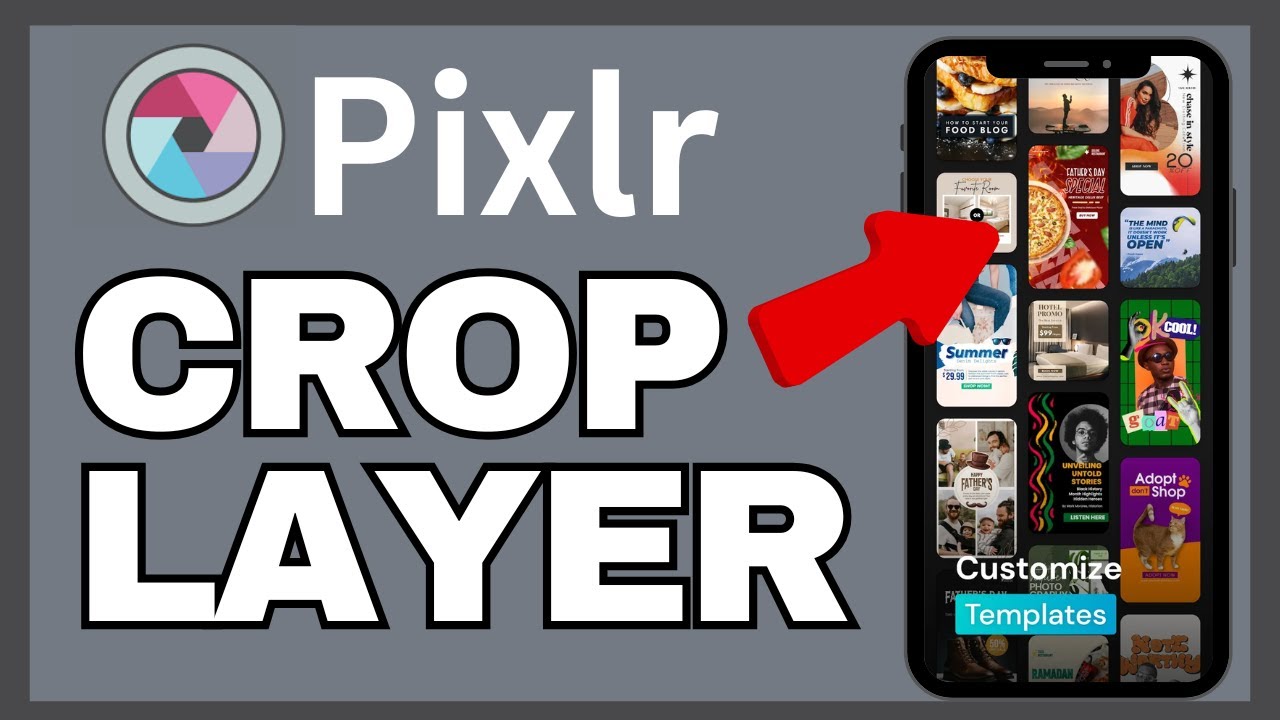 How to Crop Layer in Pixlr 2025? - YouTube