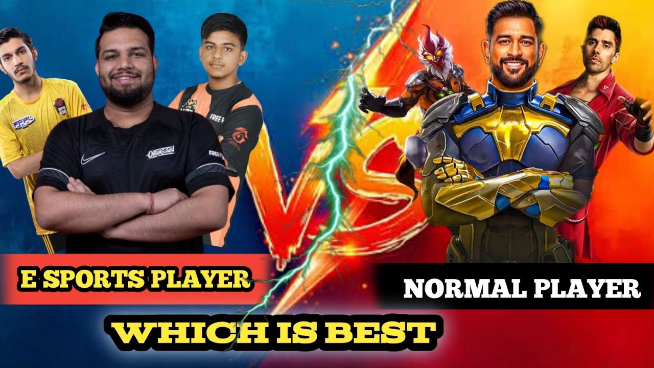 ESPORTS PLAYER VS NORMAL PLAYER ? WHICH IS USE BEST SKILL COMBINATION 🤬 ...