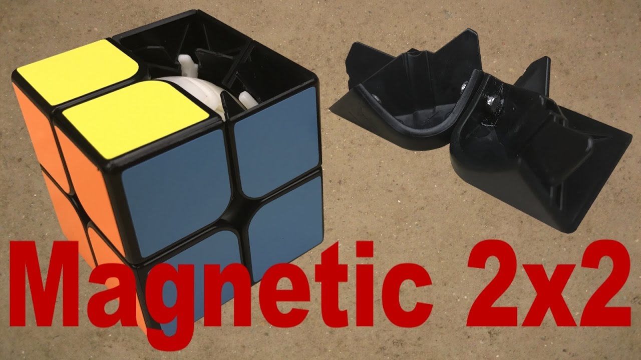 Magnetic Cubicle MoYu WeiPo 2x2 - YouTube