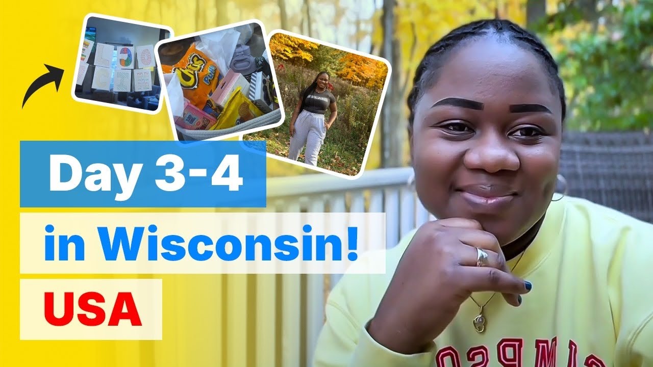 Spend my 3rd and 4th day with me in Wisconsin! USA - YouTube