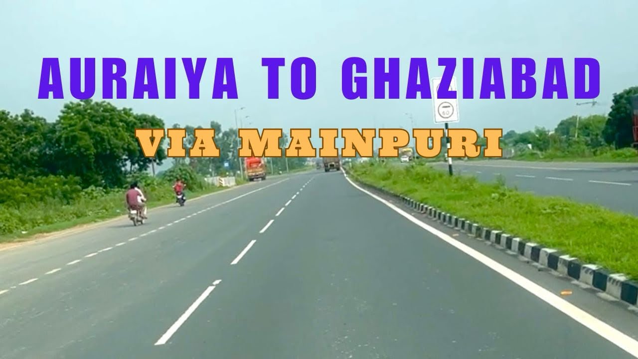 Auraiya to Ghaziabad via Mainpuri | Road Trip | Caravan Family | TravelVlog10 - YouTube