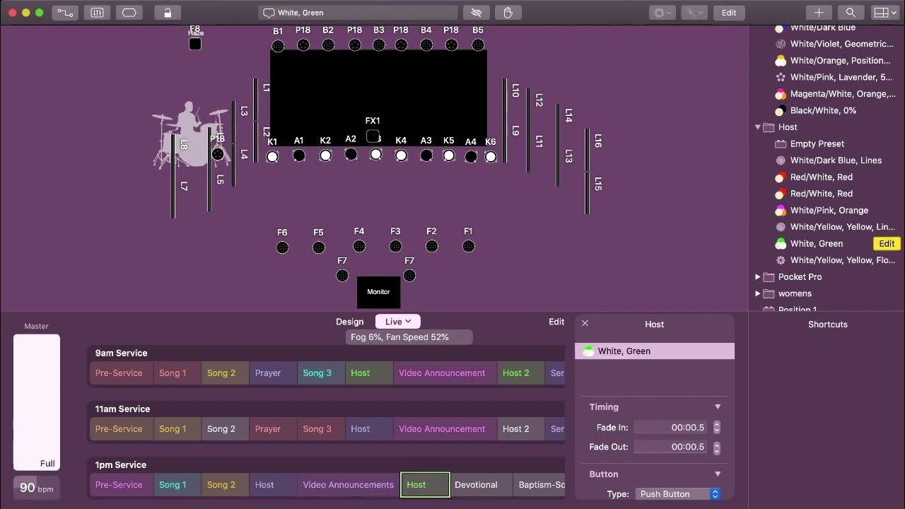 How to create set list using Lightkey - YouTube
