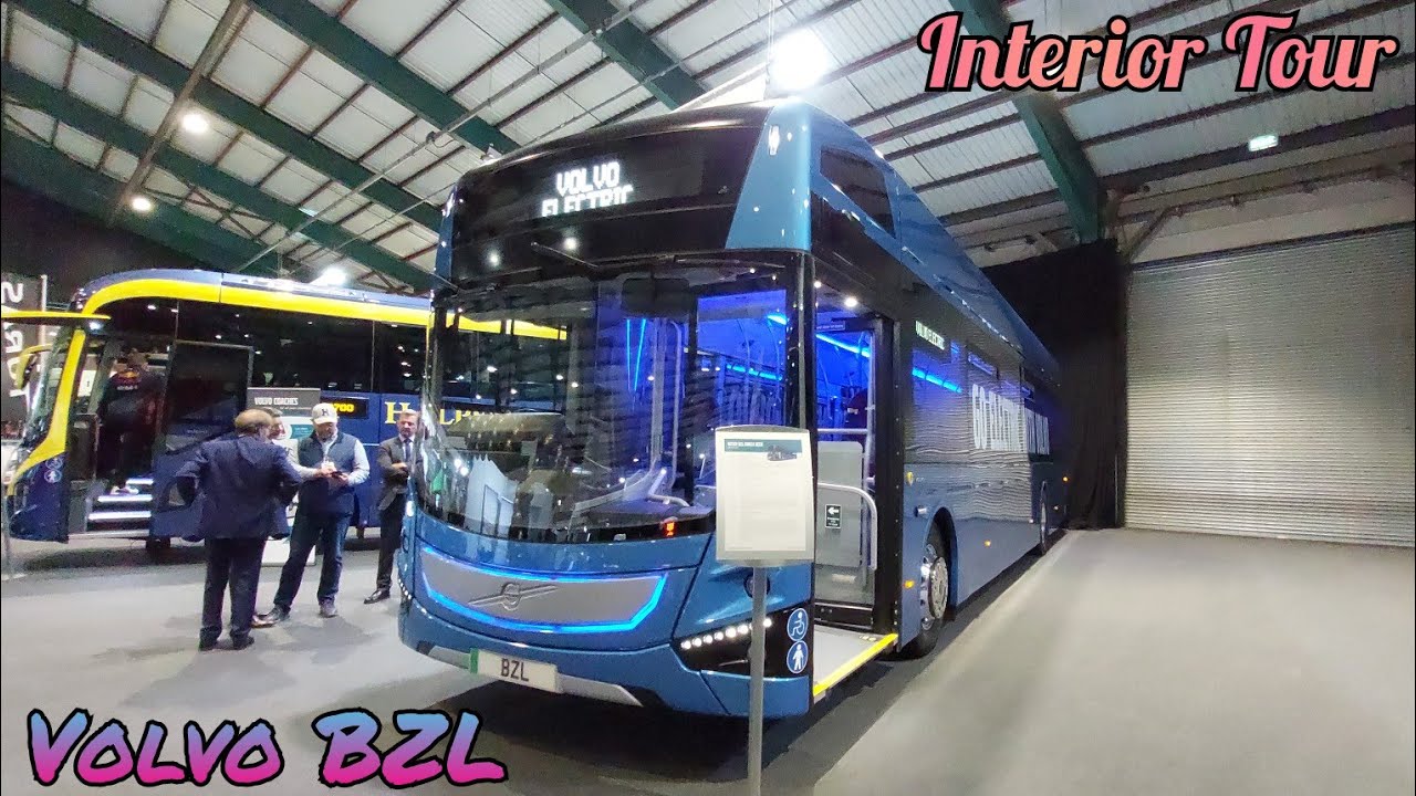 Interior Tour of Brand-New Volvo BZL Bus @ CTTC RDS - YouTube