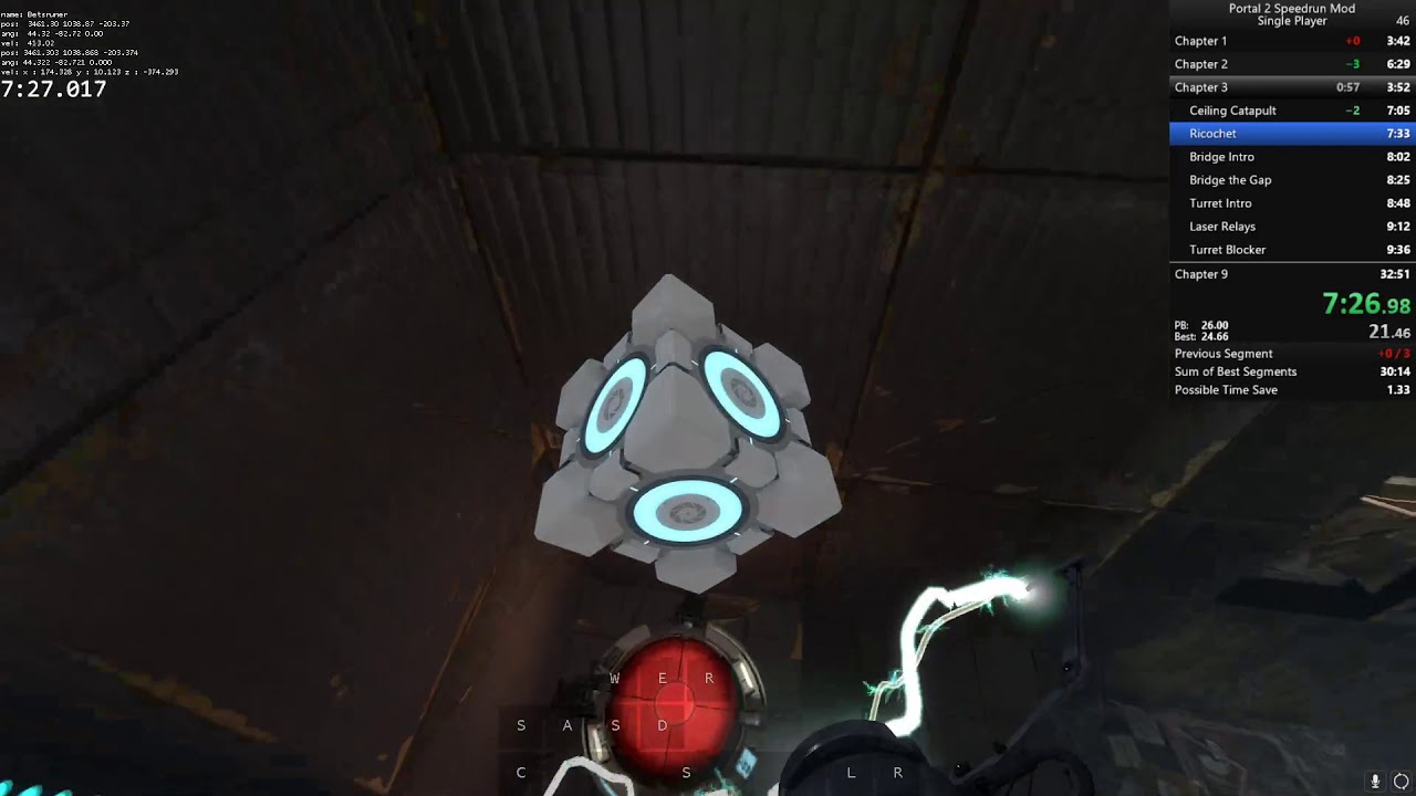 Portal 2 Speedrun Mod 32:45 World Record - YouTube