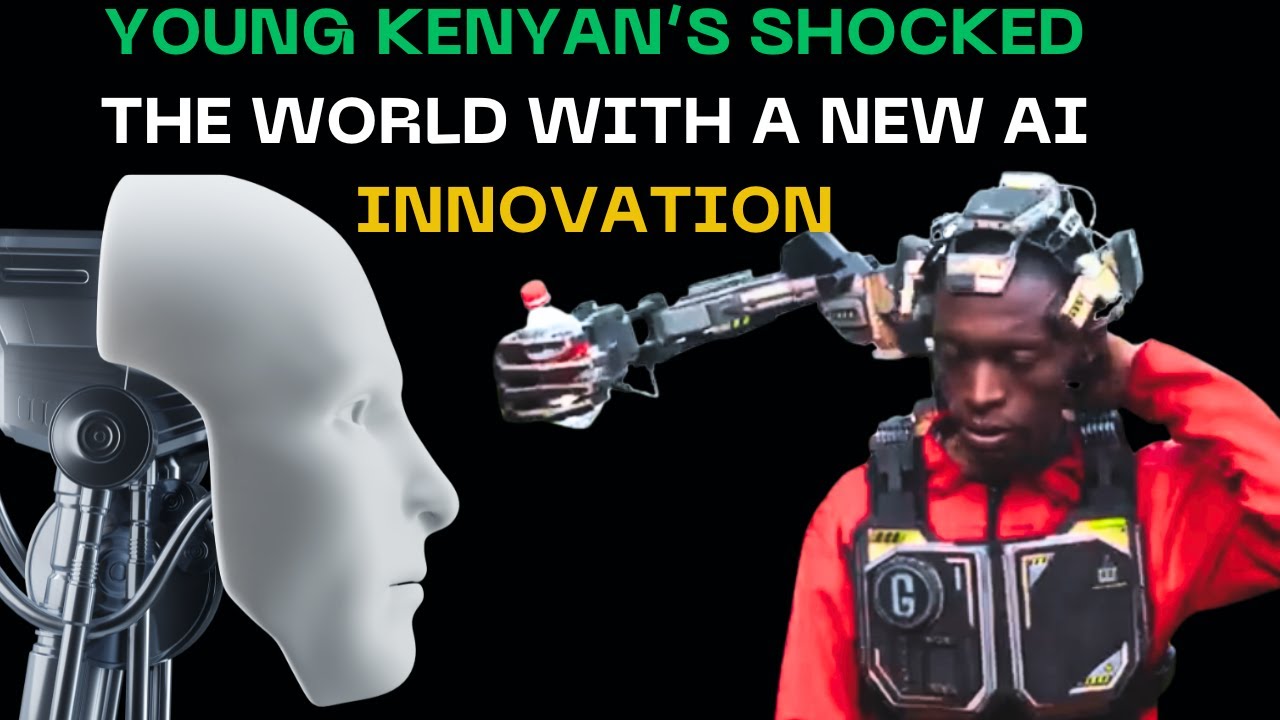 Young Kenya's shocked the world | Who Built an AI-Powered Robotic Arm ...
