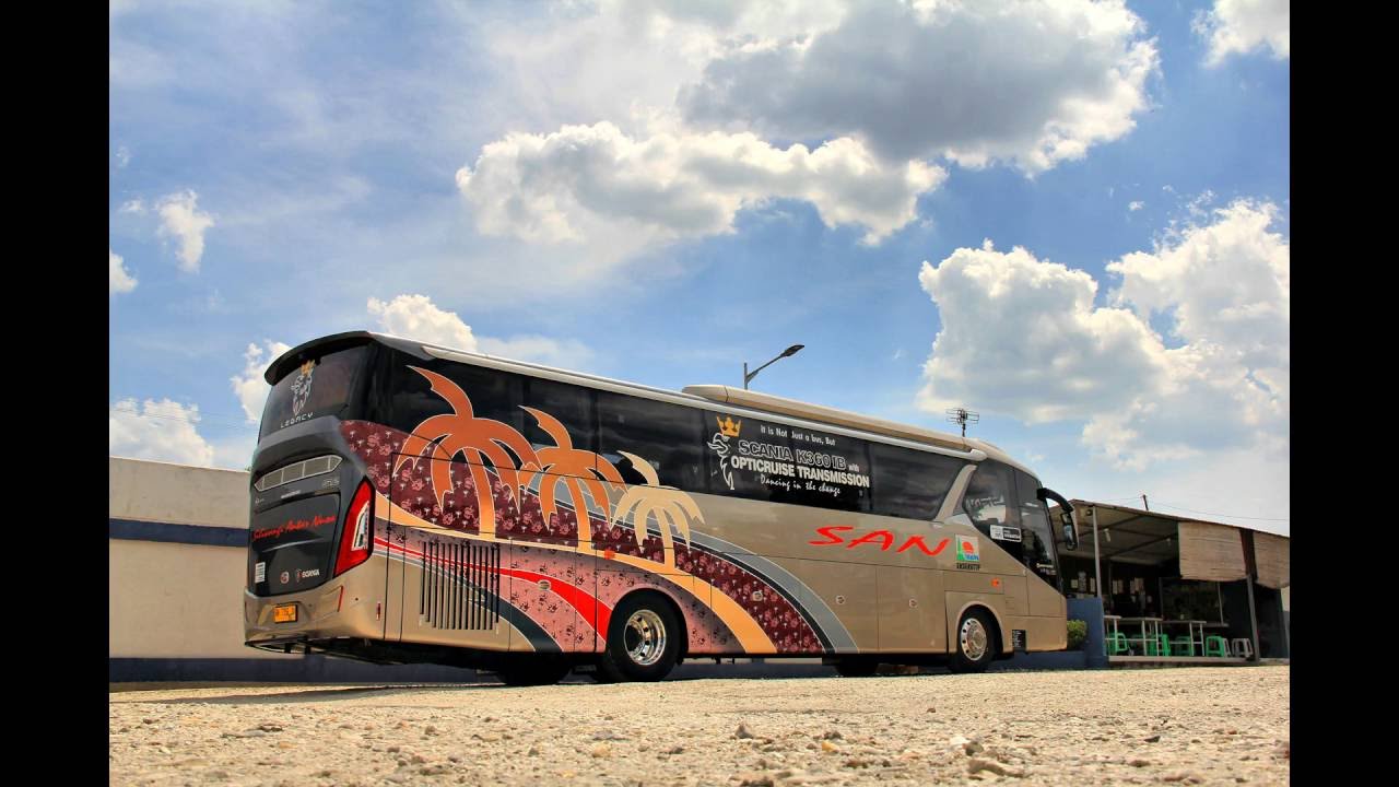 Test Ride & Riview Legacy SR2 Scania K360i PO.SAN - YouTube