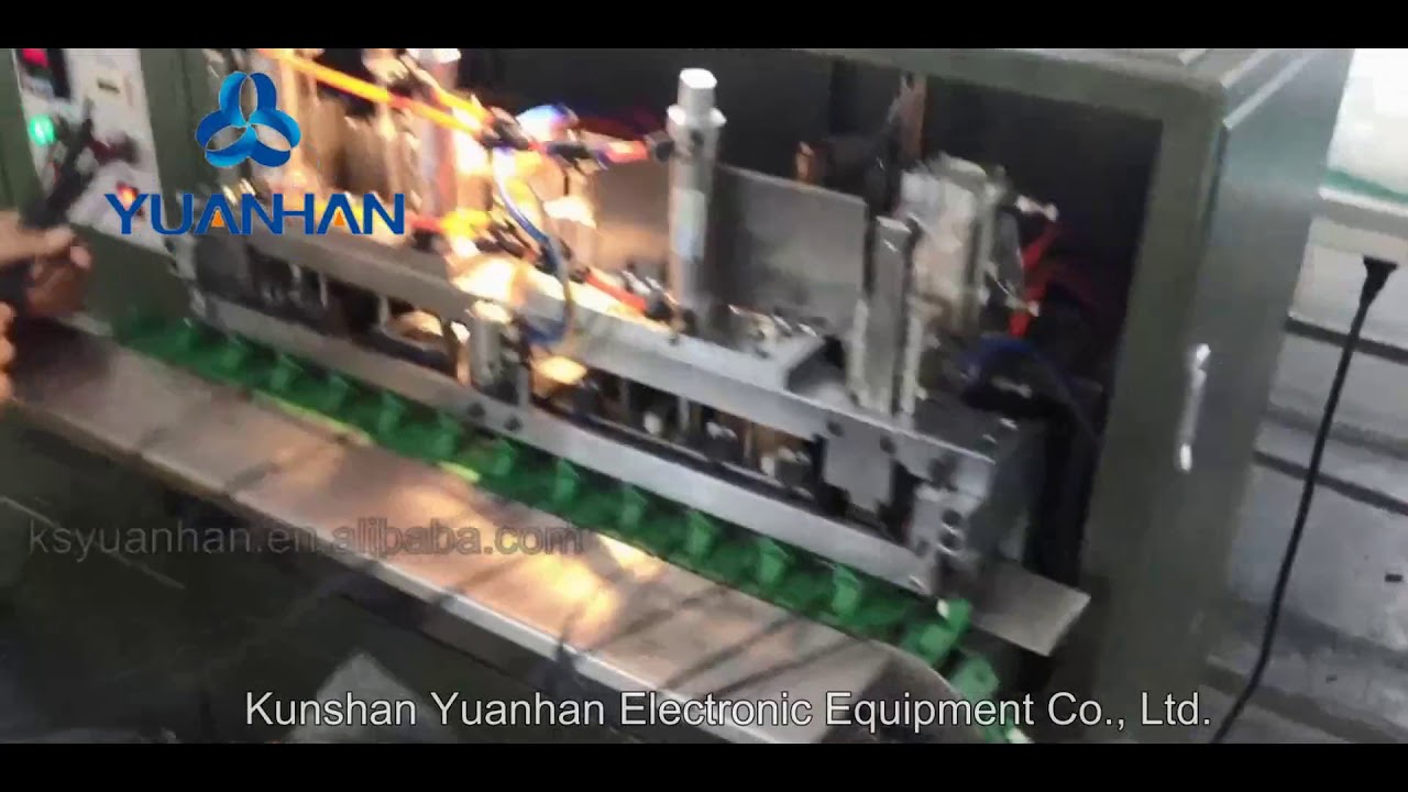 Automatic UL2468 parallel Double wire stripping twisting and tinning ...