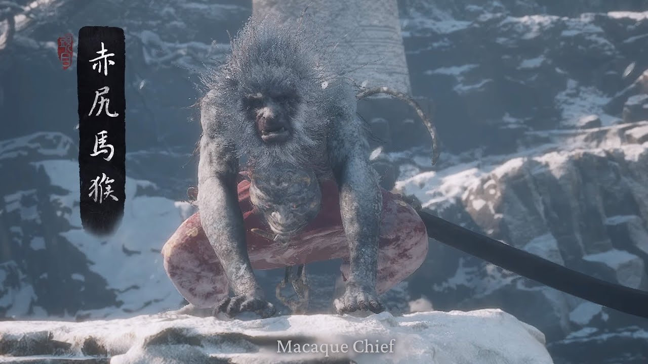 Black Myth Wukong - Macaque Chief Boss Fight - YouTube