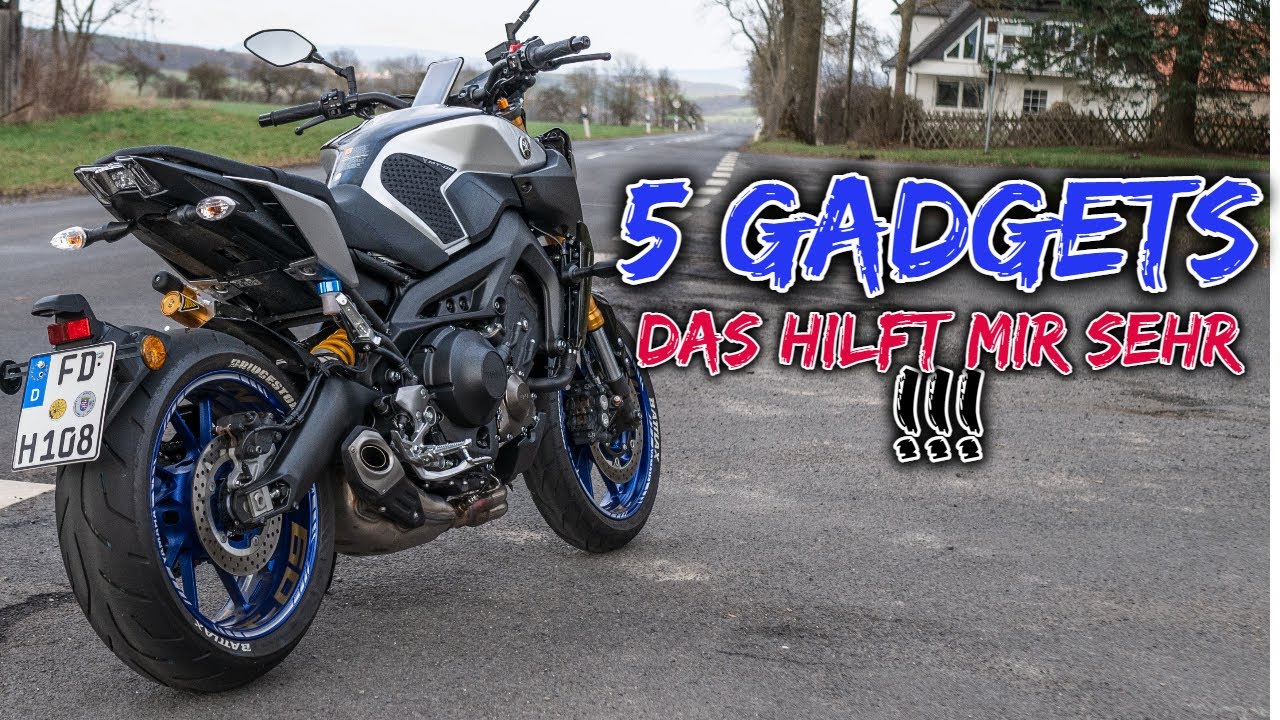 MEINE Top 5 Motorrad-GADGETS 2021 - YouTube