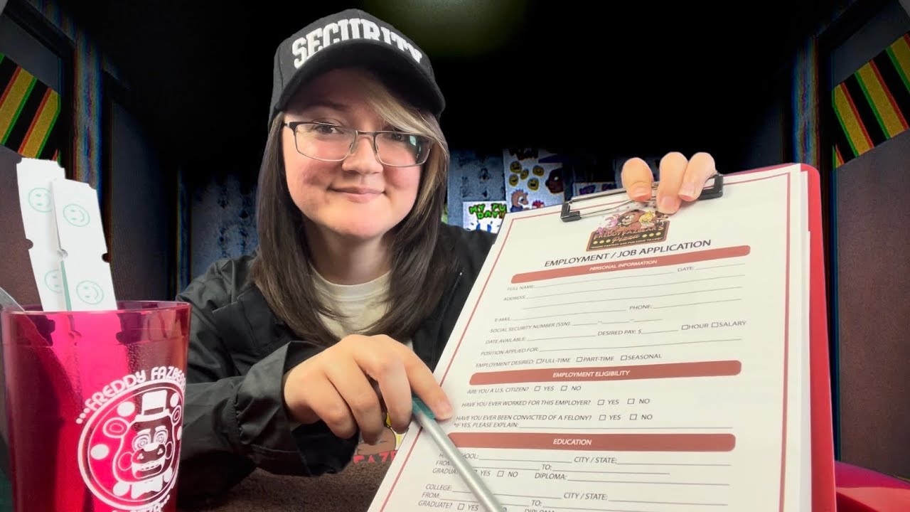 You Join The Freddy Fazbear Team 🐻🔦🛠️ | Interview, Fitting, + Training ...