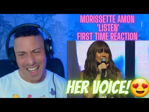 Morissette Amon "Listen" Live. First Time Reaction. OMG! - YouTube