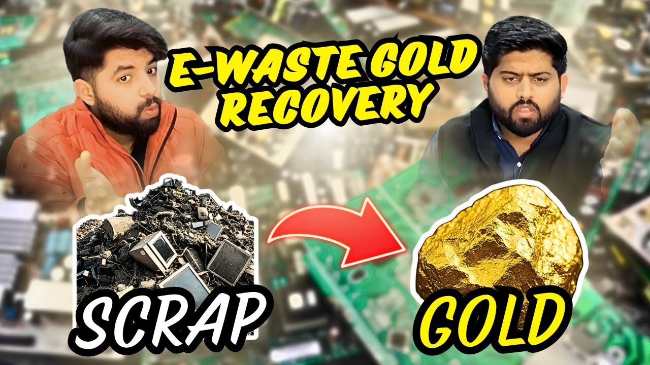E-waste GOLD Recovery | Recycle Broken Electronics Honest react! - YouTube