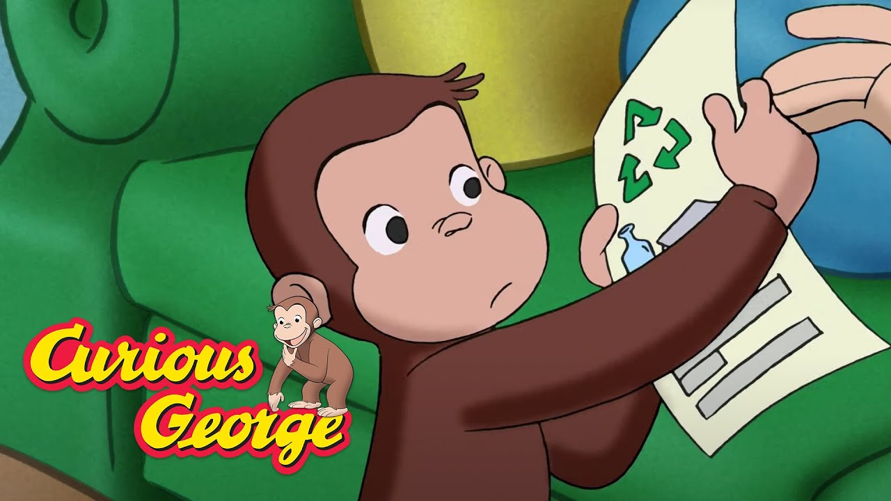 Recycling Day🐵 Curious George 🐵Kids Cartoon 🐵 Kids Movies 🐵Videos for ...