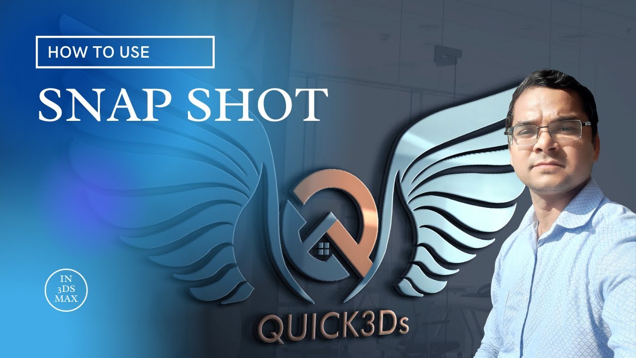 HOW TO USE SNAP SHOT IN 3DS MAX |HINDI | EASY METHOD - YouTube