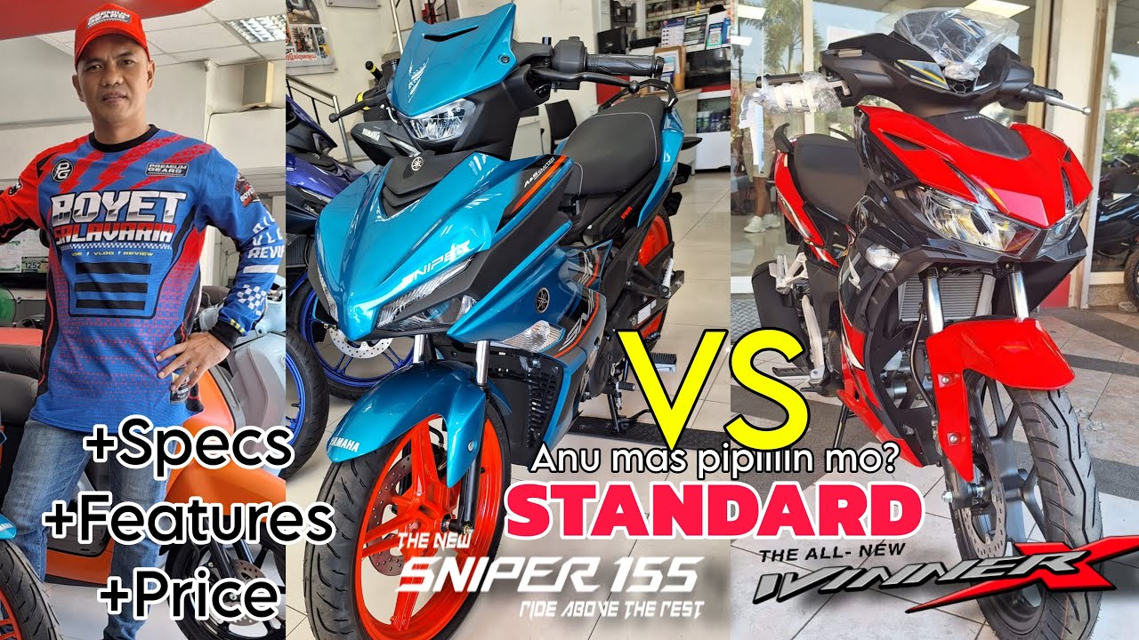 2024 Yamaha Sniper 155 VS Honda Winner X 150 - STANDARD Version ...