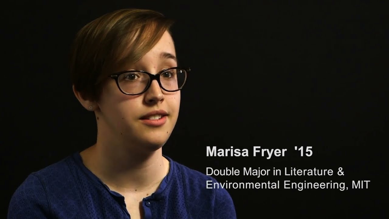 Marisa Fryer '15 - Double Major at MIT: Literature and Environmental ...