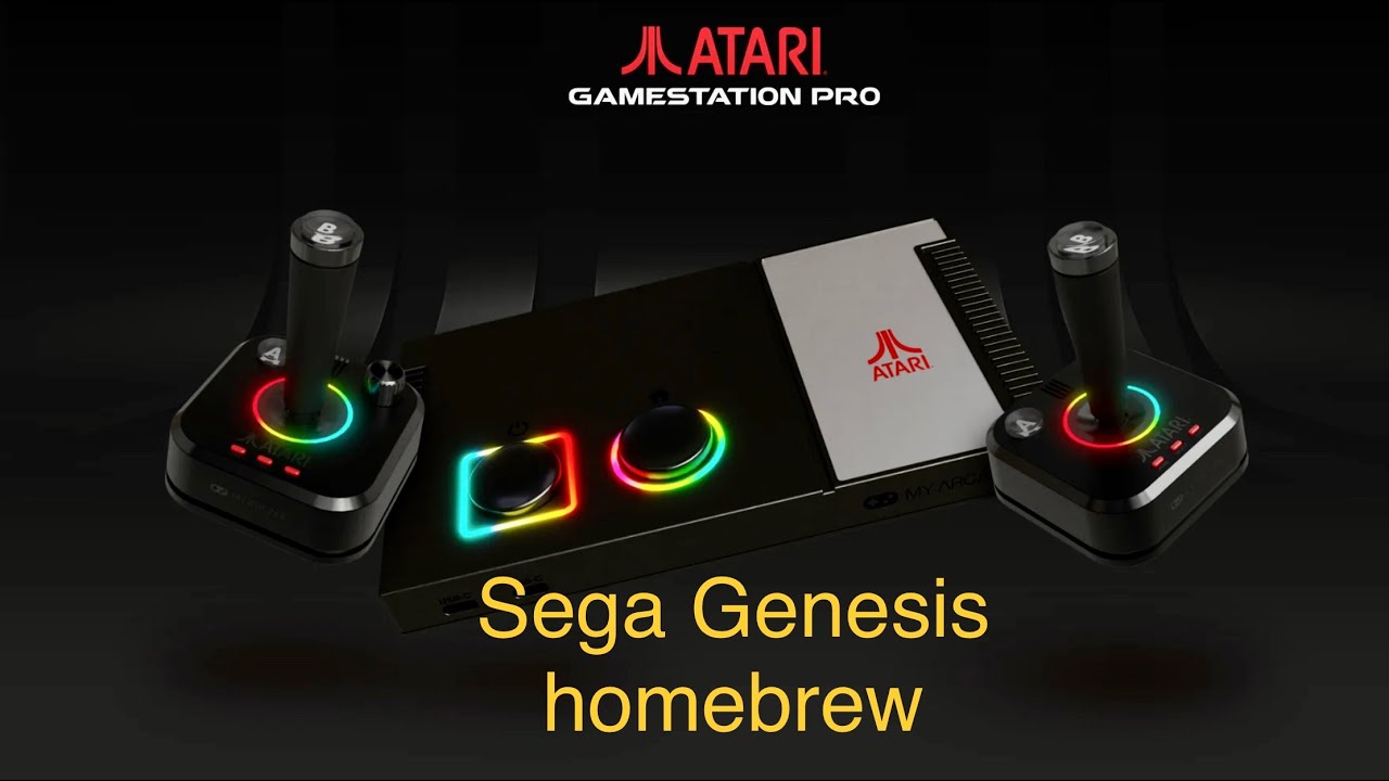 Atari Gamestation Pro - Testing Sega Genesis games with smd, bin, gen ...