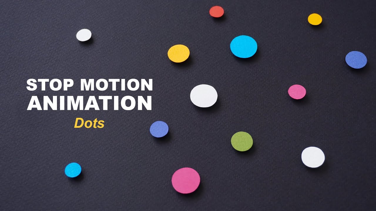 Dots | paper stop motion animation - YouTube