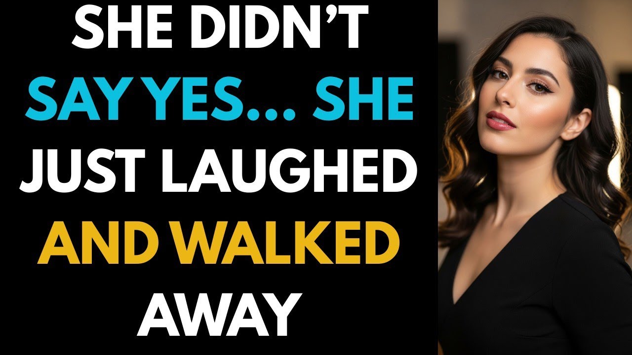 She Didn’t Say Yes… She Just Laughed and Walked Away - YouTube
