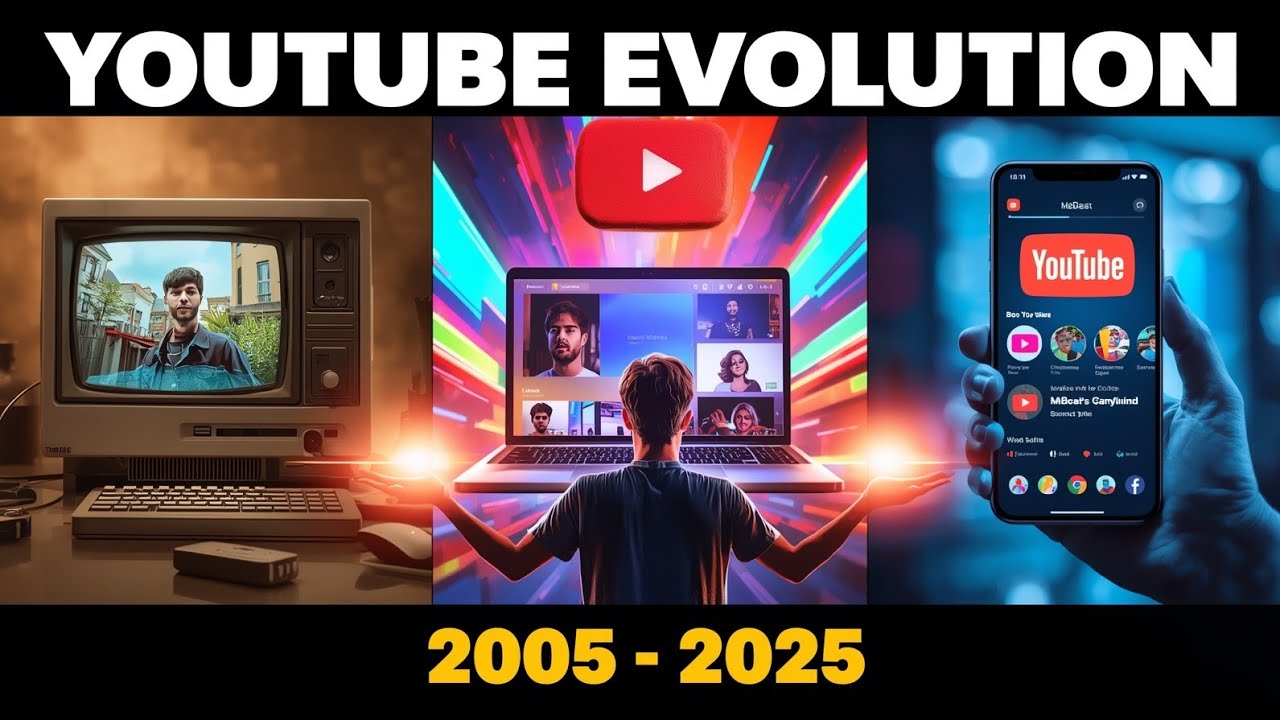 Evolution of YouTube (2005–2025) | From First Video to Global Empire♟️ ...