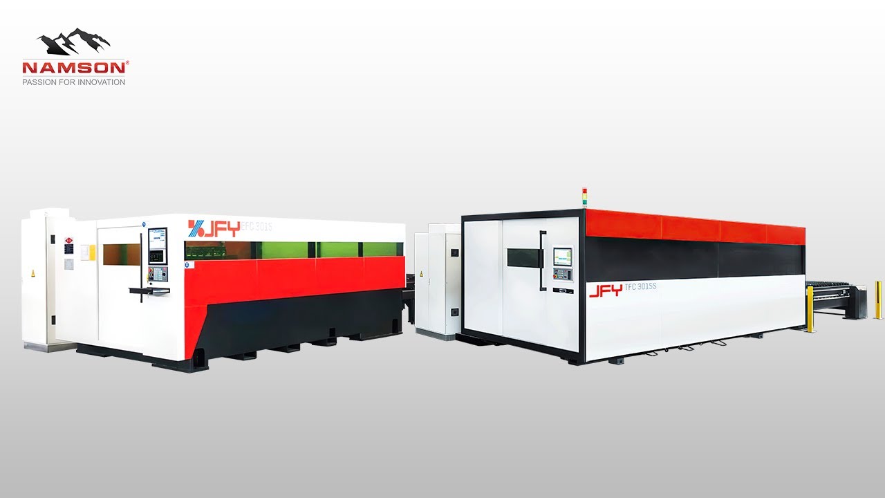 Máy cắt laser JFY - YouTube