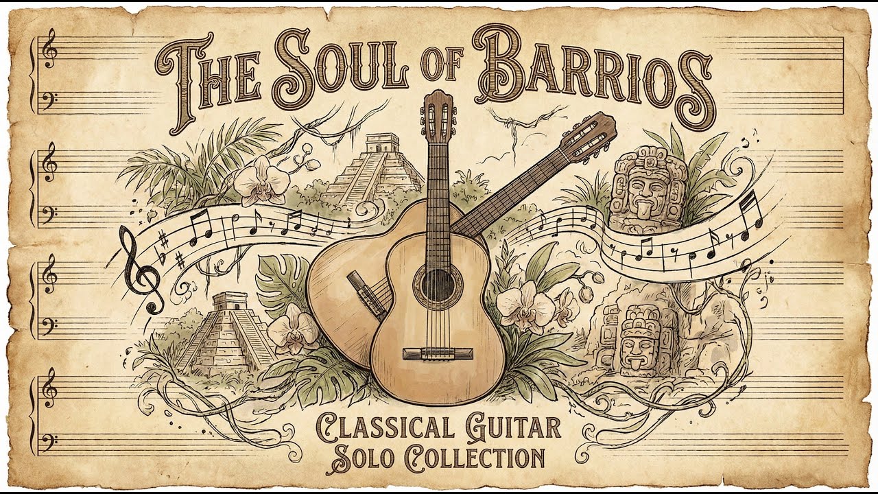 Barrios Spirit | Best of Classical Guitar Solo | 30 Min of Relaxing ...
