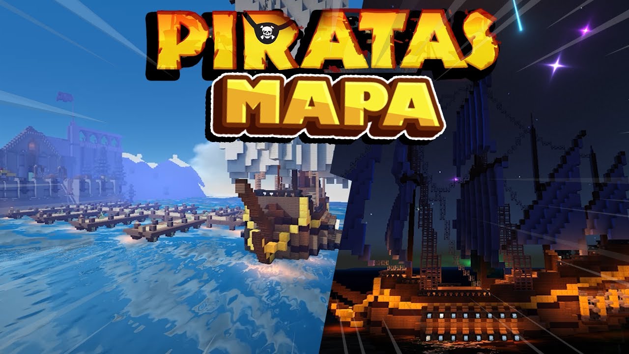 ¡YA SALIO! Mapa De Piratas *NUEVA SERIE DE MINECRAFT* - YouTube