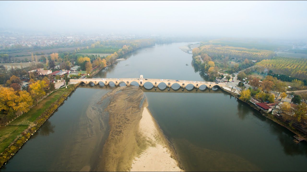 Meriç Bridge - Edirne - YouTube