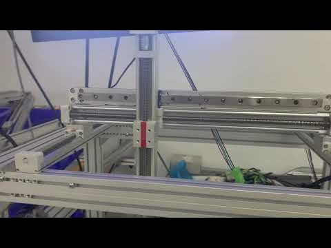 Linear Gantry System XYZ Stage Multi-axis Cartesian Robot - YouTube