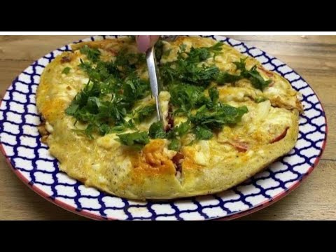 Domates Ve Yumurta Var Mı❓Ucuz Ve Lezzetli Kahvaltılık Omlet Tarifi Mutlaka Yapın❗