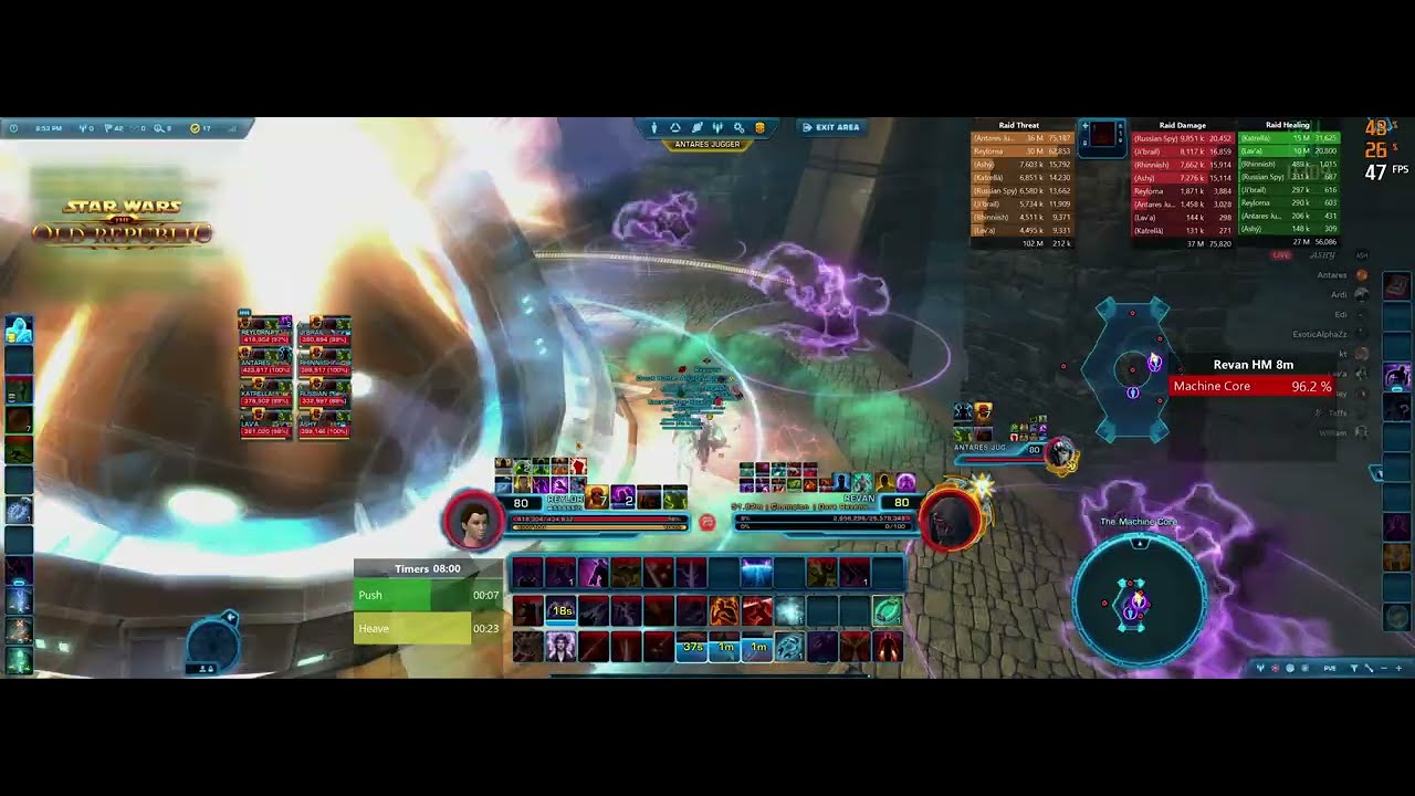 SWTOR 7.2 ToS - Revan HM - Tank POV (SLIH) - YouTube