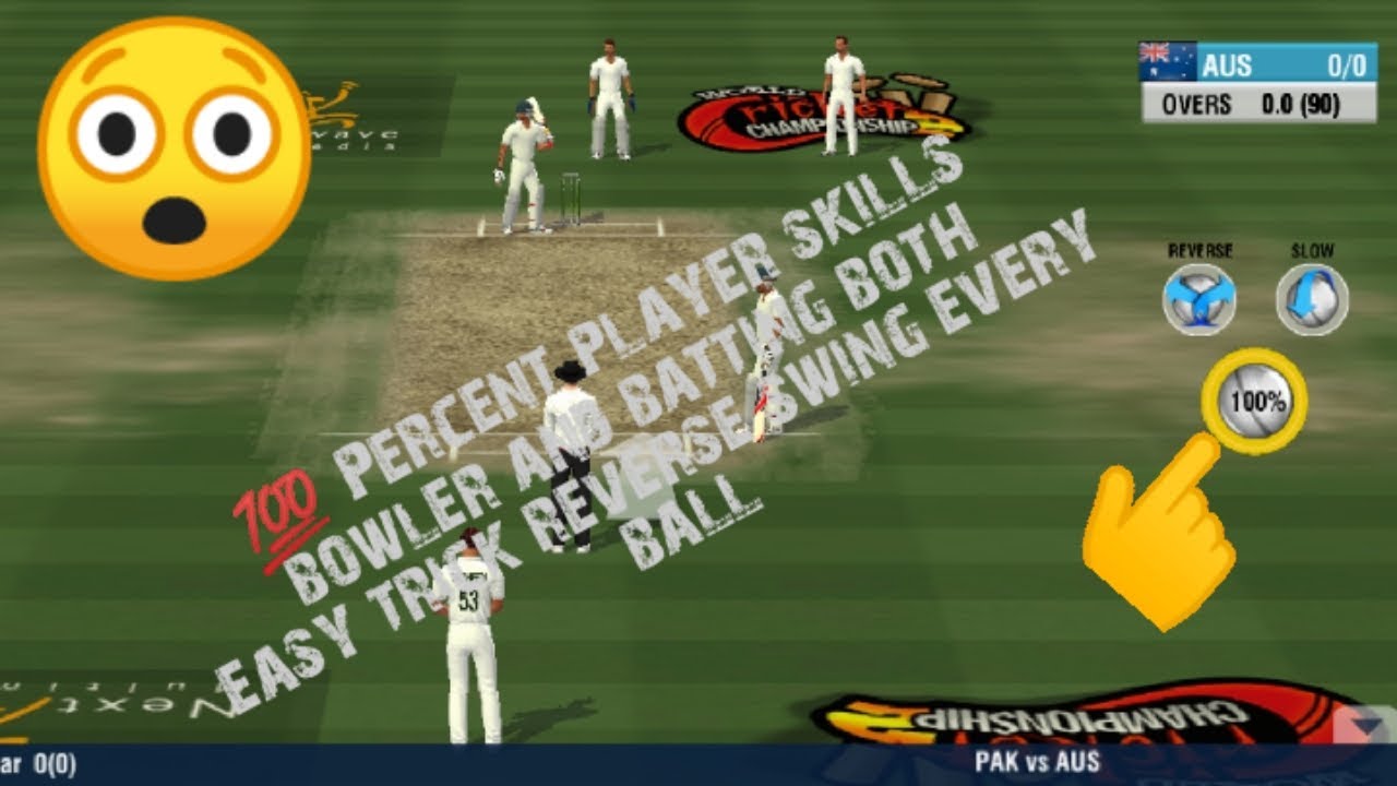 How to hit sixes in Test in Wcc2|Batting tips world Cricket ...