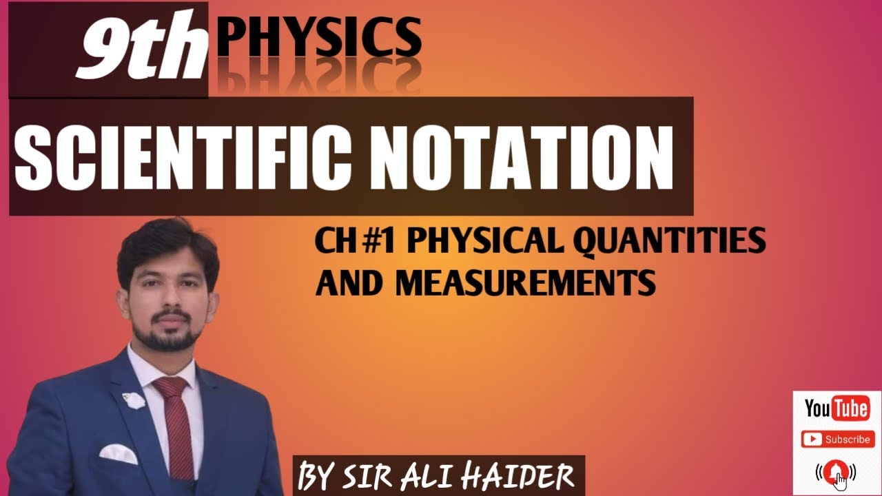 Scientific notation || class 9th || physics #scientificnotation #scientific #physics #urduhindi ...