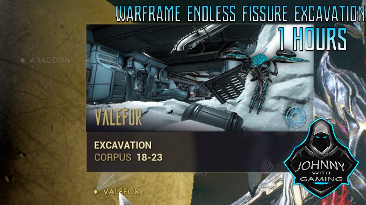 WARFRAME: Endless Fissure Excavation Mission 1 Hours Gameplay #12 (2021 ...