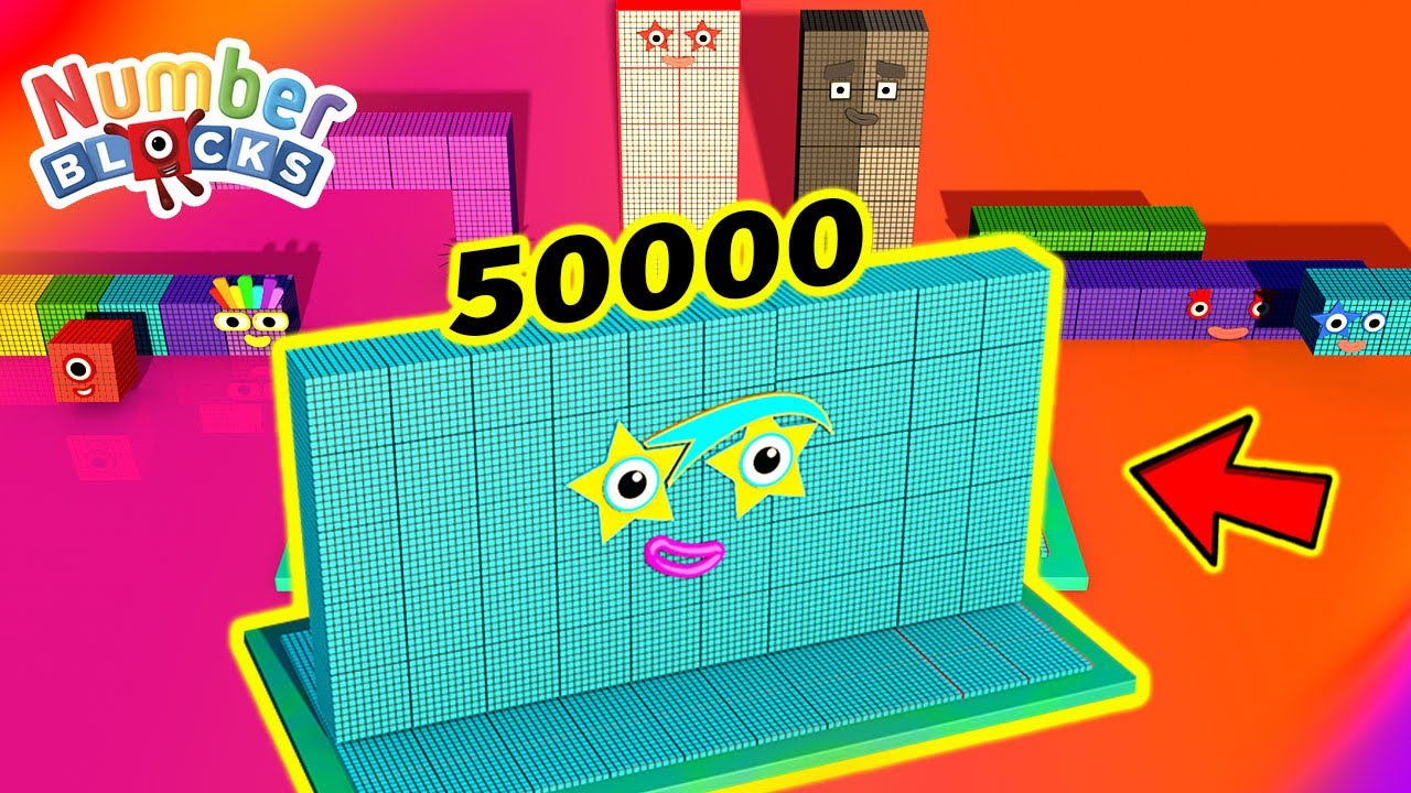 NUMBERBLOCKS PUZZLE Tetris Game 50000 ASMR RAIN BIG Numberblocks ...